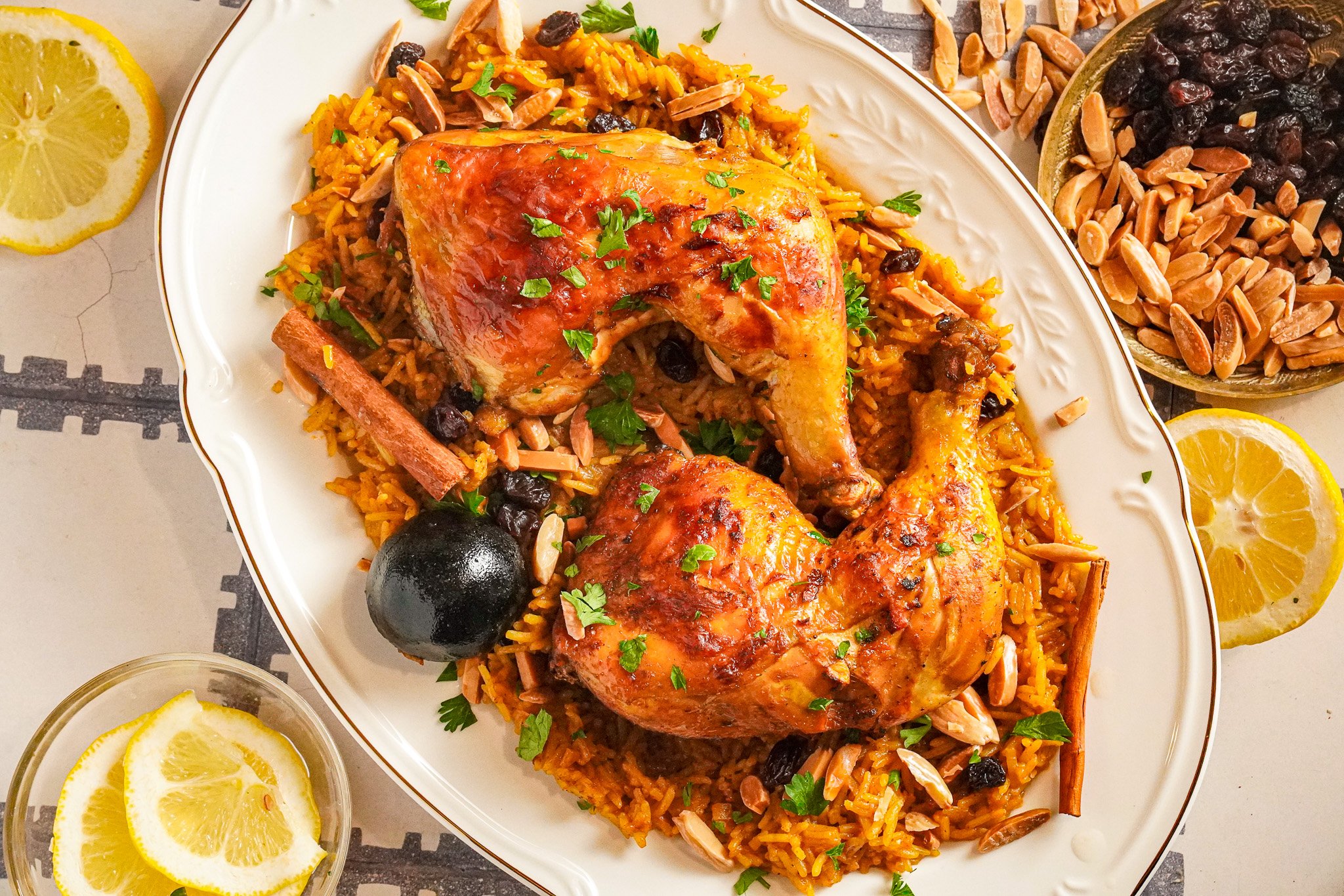 Authentic Chicken Kabsa (Saudi Arabia National Dish) - FalasteeniFoodie