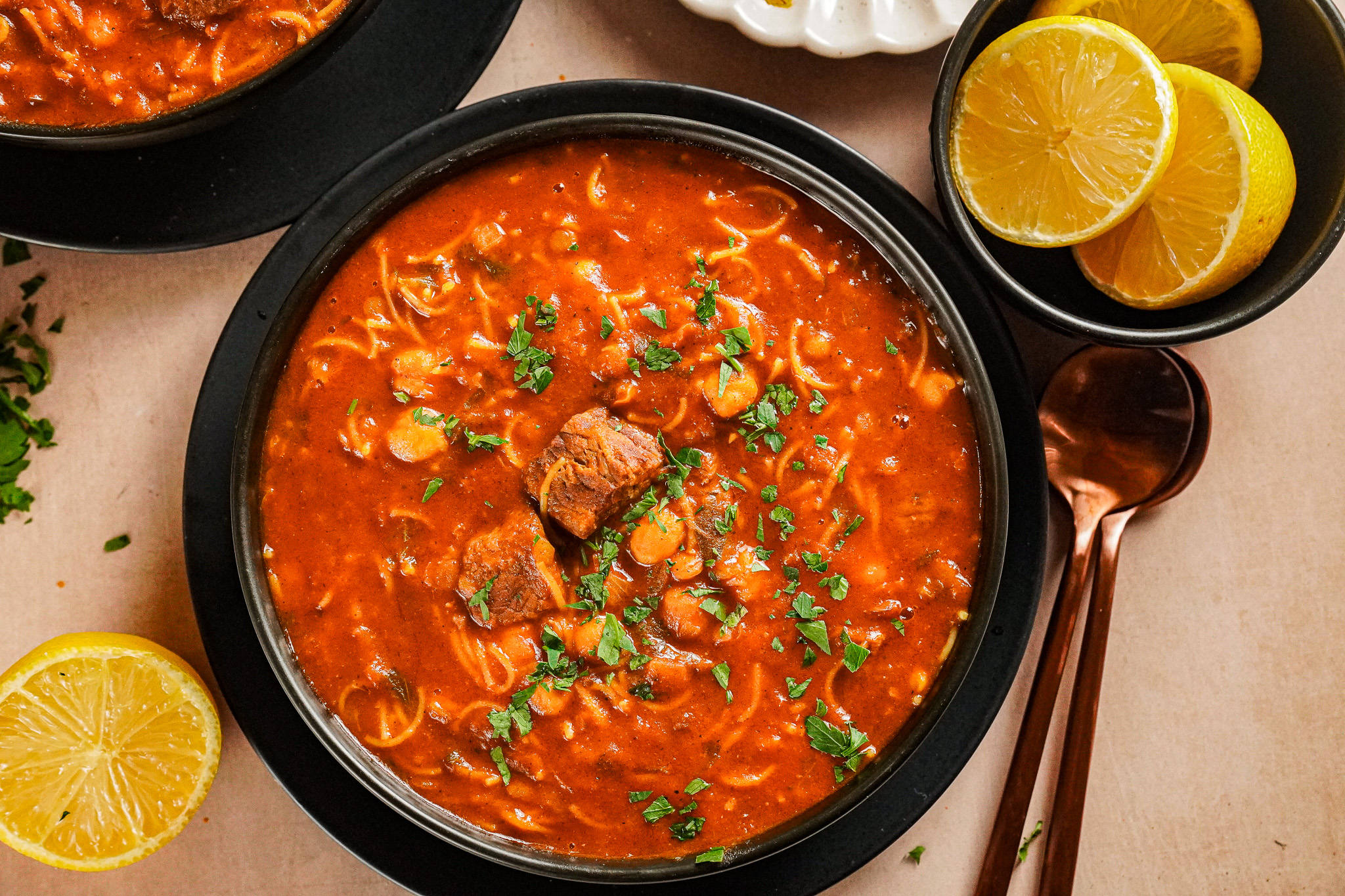 Moroccan Harira Soup Recipe - FalasteeniFoodie