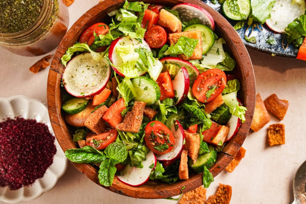 Fattoush - FalasteeniFoodie