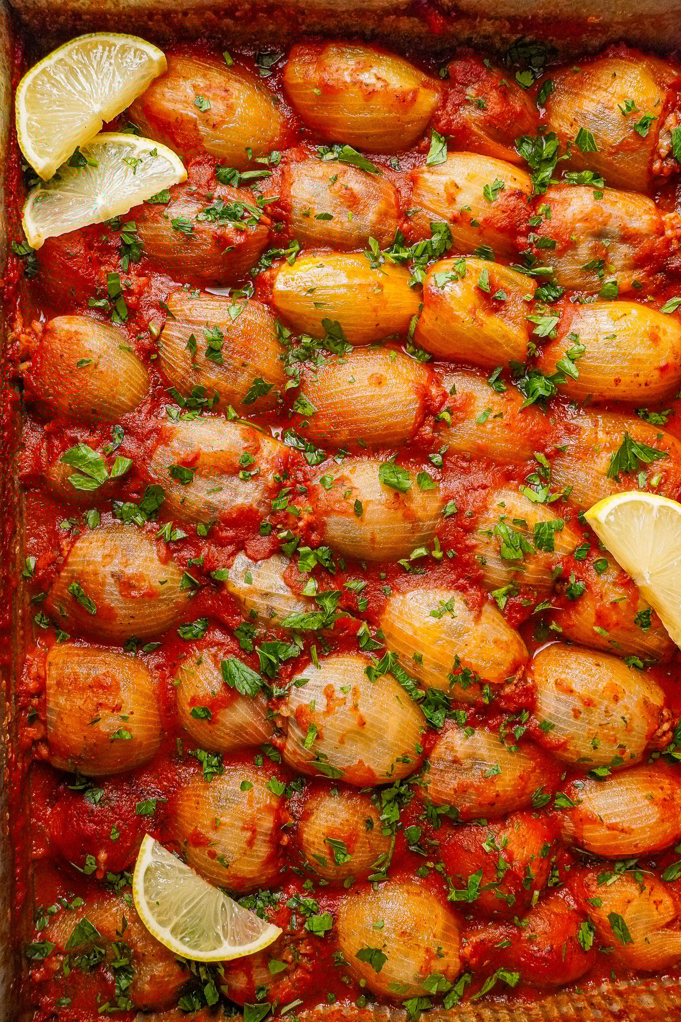 Middle Eastern Stuffed Onions - FalasteeniFoodie