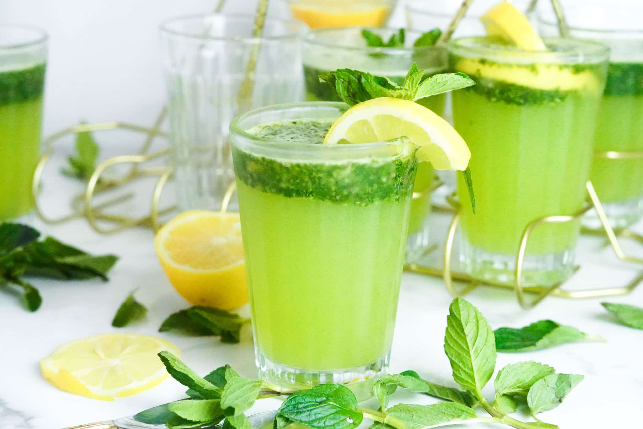 Mint Lemonade (Limonana) - FalasteeniFoodie
