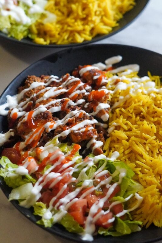 Halal Cart Chicken and Rice - FalasteeniFoodie