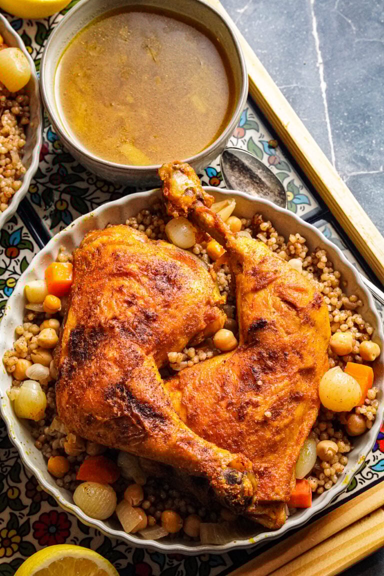 Authentic Palestinian Maftoul Recipe - FalasteeniFoodie