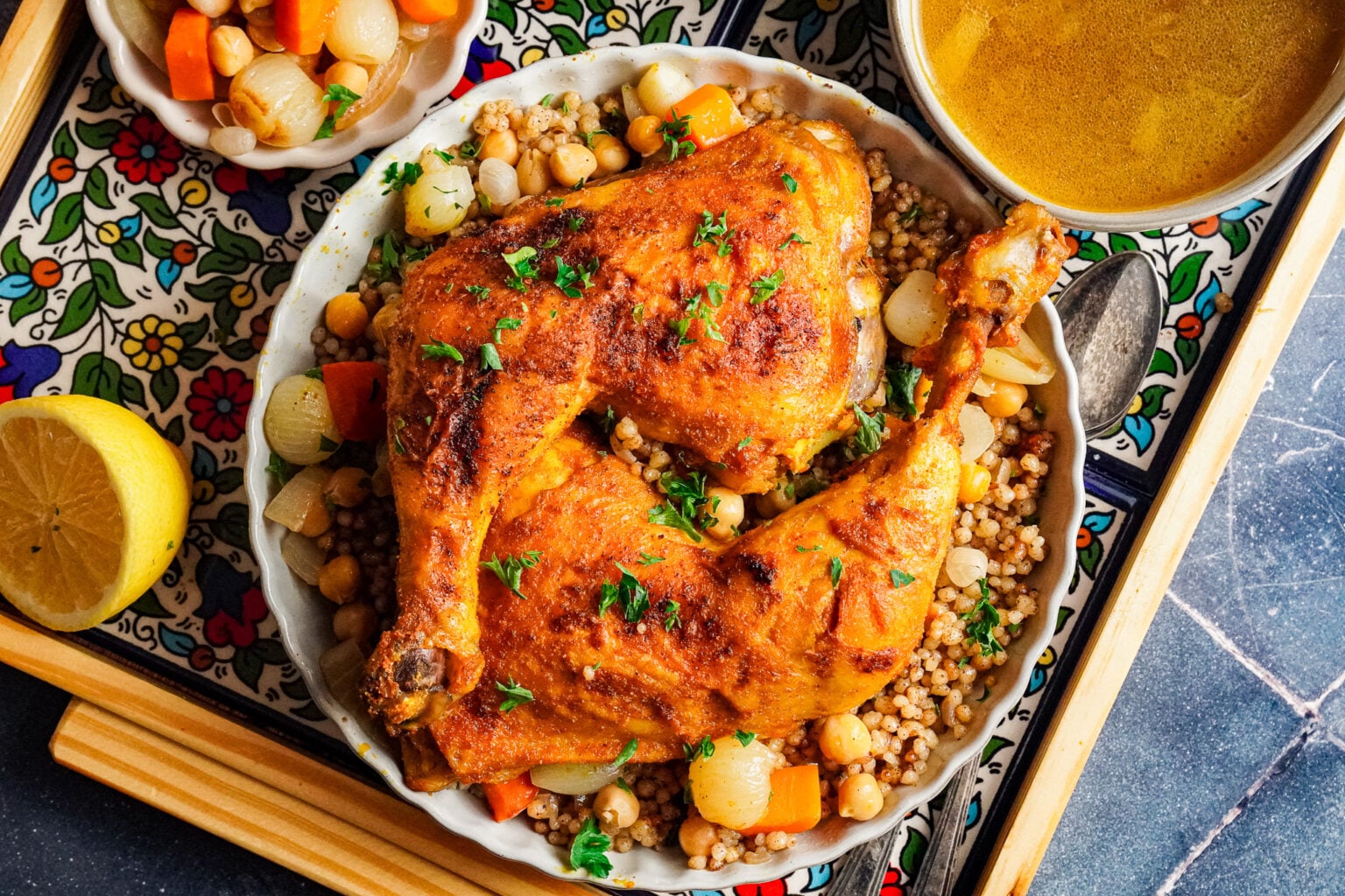 Authentic Palestinian Maftoul Recipe - FalasteeniFoodie