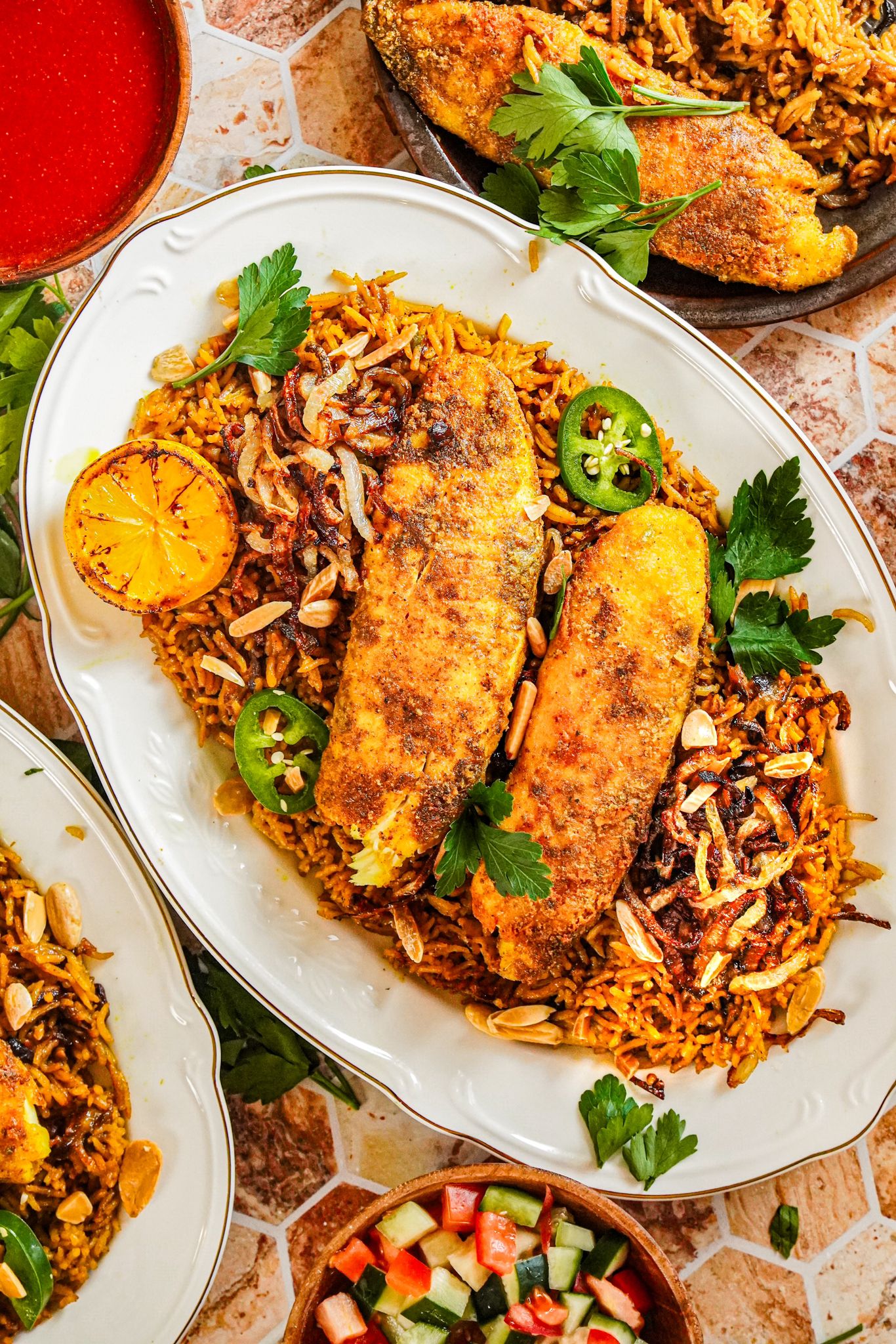 Sayadieh (Lebanese Rice and Fish) - FalasteeniFoodie