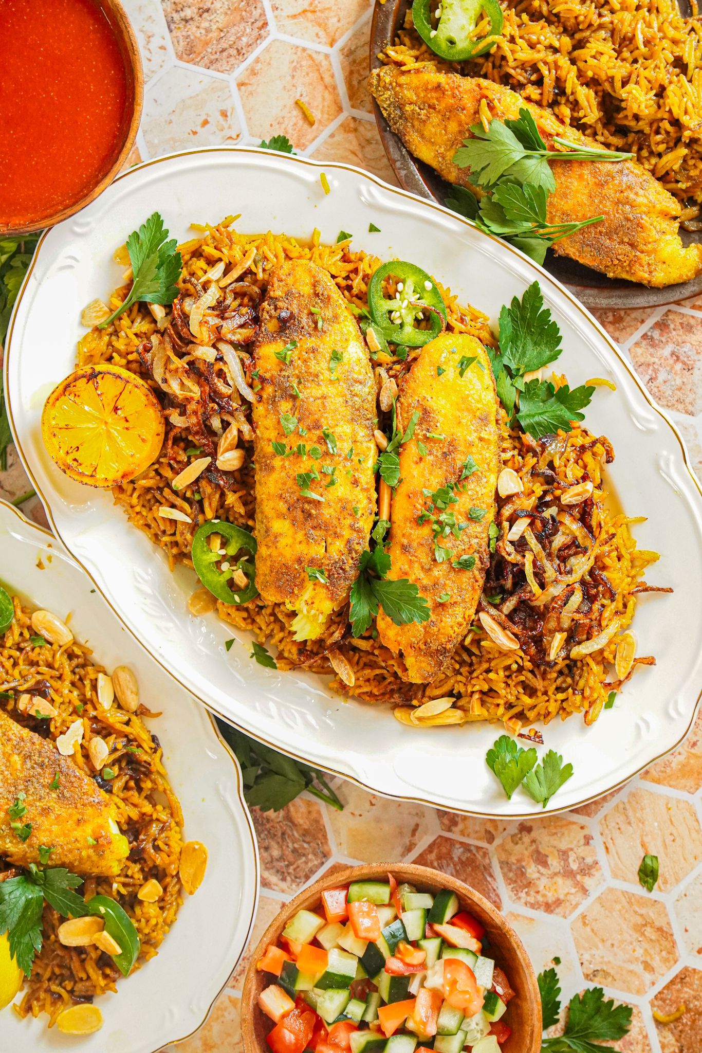 Sayadieh (Lebanese Rice and Fish) - FalasteeniFoodie