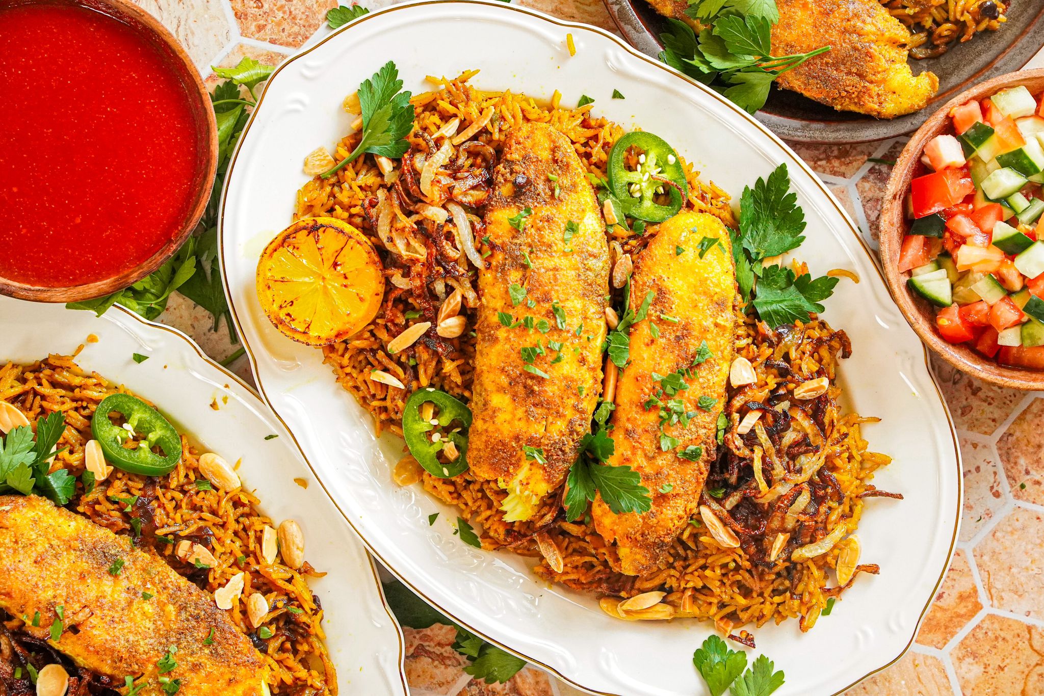 Sayadieh (Lebanese Rice and Fish) - FalasteeniFoodie