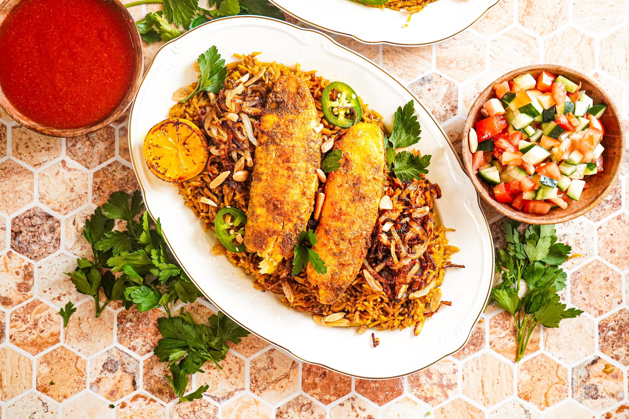 Sayadieh (Lebanese Rice and Fish) - FalasteeniFoodie