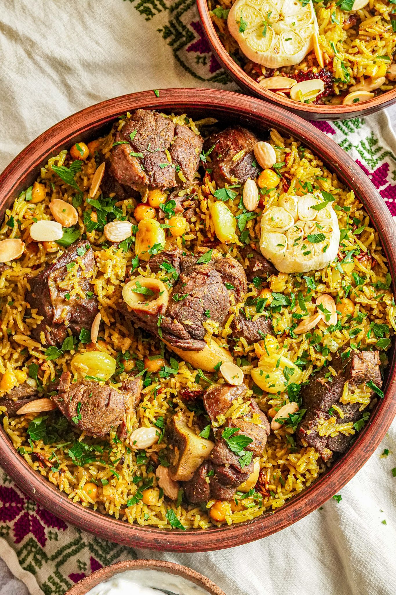 Palestinian Qidreh (Spiced Lamb and Rice) - FalasteeniFoodie