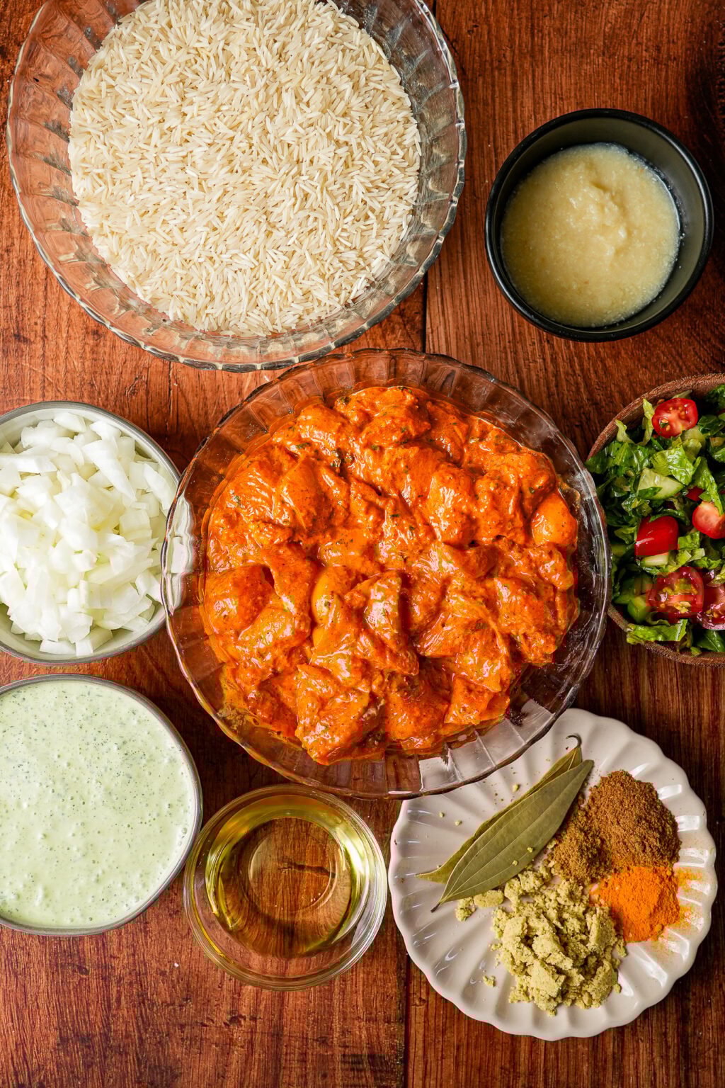 Tandoori Chicken Rice Bowls (Halal Cart) - FalasteeniFoodie